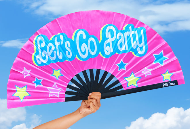 Pride Fans® Brand Folding Hand Fans Large Small Custom Wholesale Fans