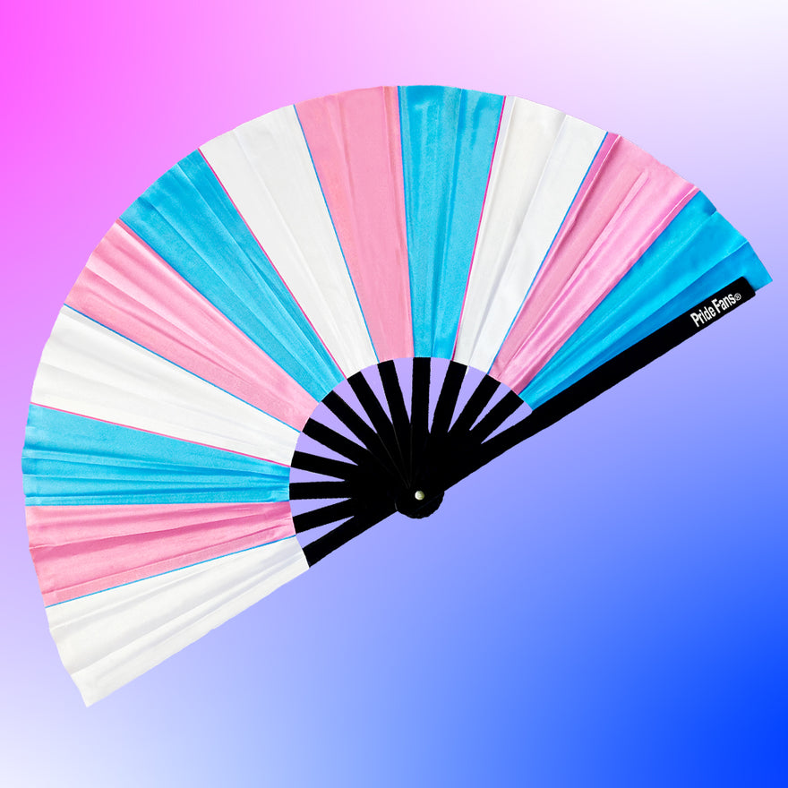Pride Fans® Brand Folding Hand Fans Large Small Custom Wholesale Fans