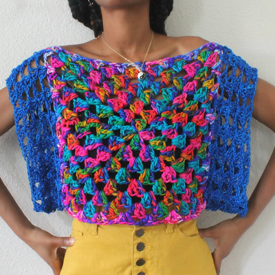 Astral Crochet Granny Square Top Pattern | Pride Fans®