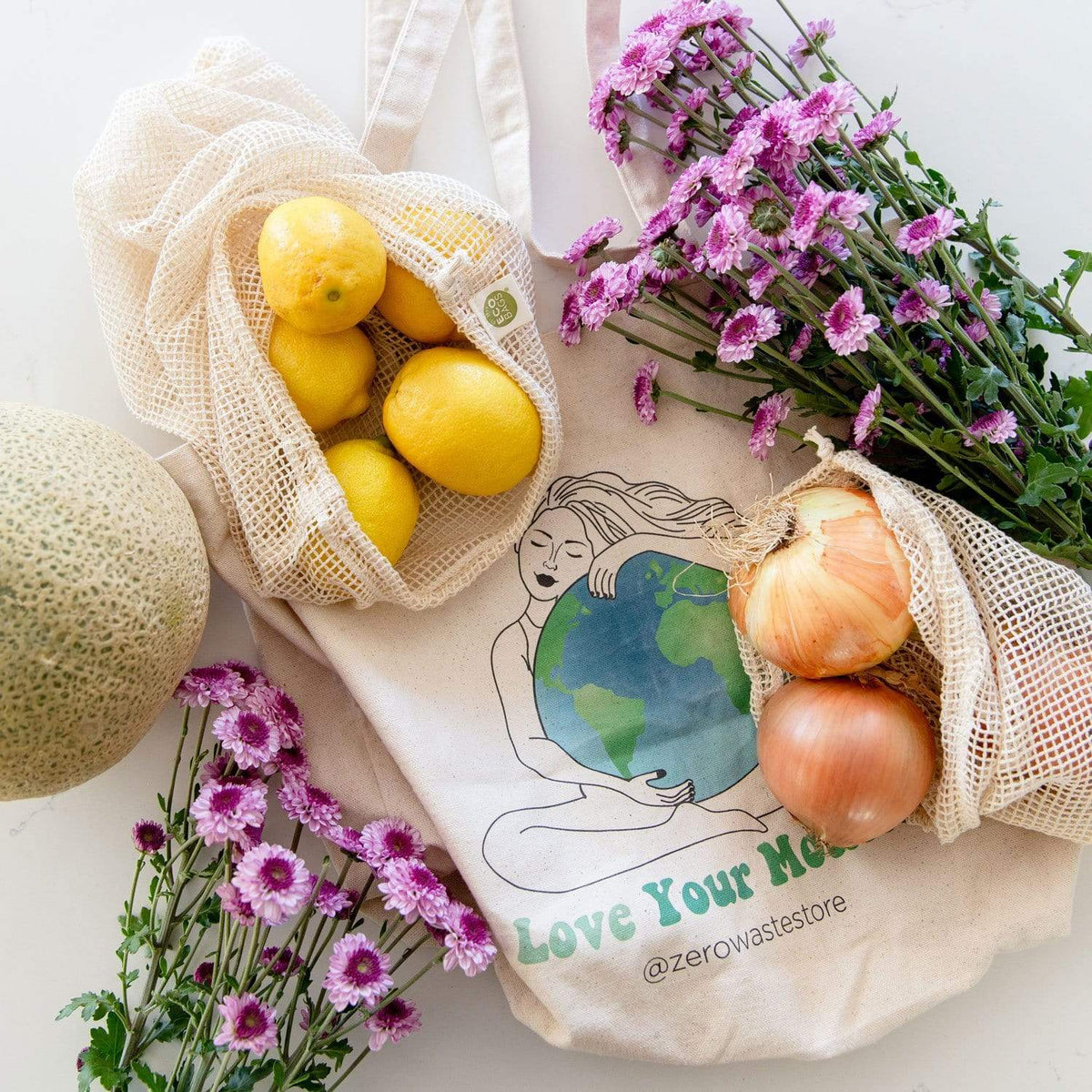 Zero Waste Tote Bag Kit | Pride Fans®